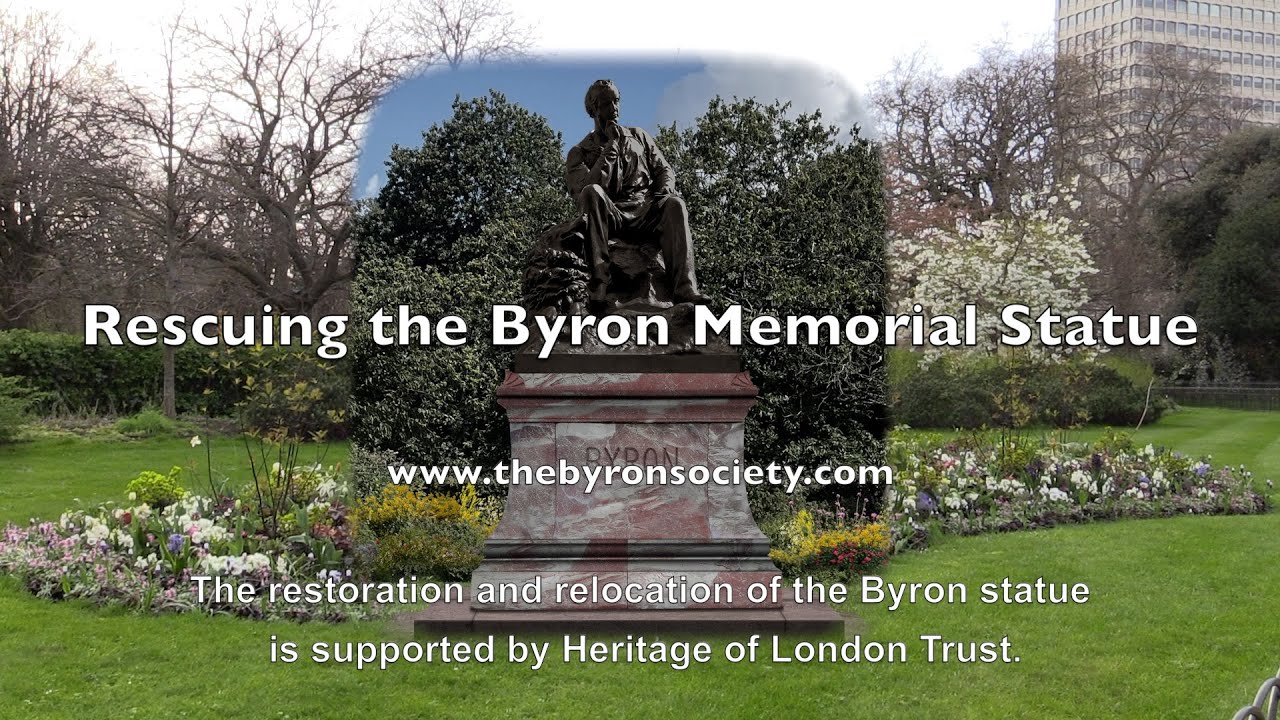 Rescuing the Byron Memorial Statue (new) - YouTube