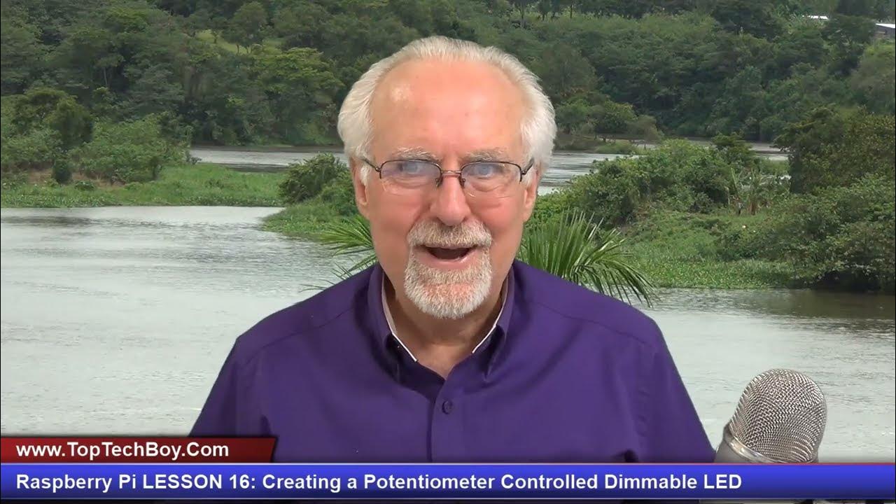 Raspberry Pi LESSON 16: Creating a Potentiometer Controlled Dimmable ...