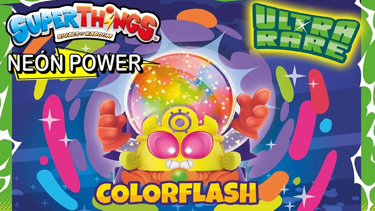 SuperThings Neon Power UNBOXING CAJA 50 SOBRES Series 11 En, 50% OFF