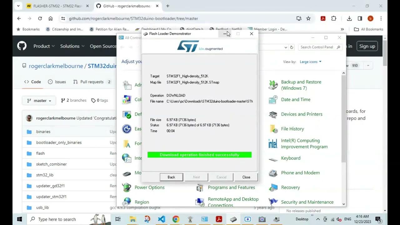 Stm32 Bootloader Stm32f1 High Density Mcu Youtube