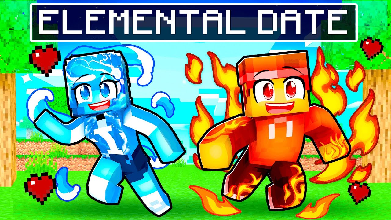 Going on a ELEMENTAL Date in Minecraft! - YouTube