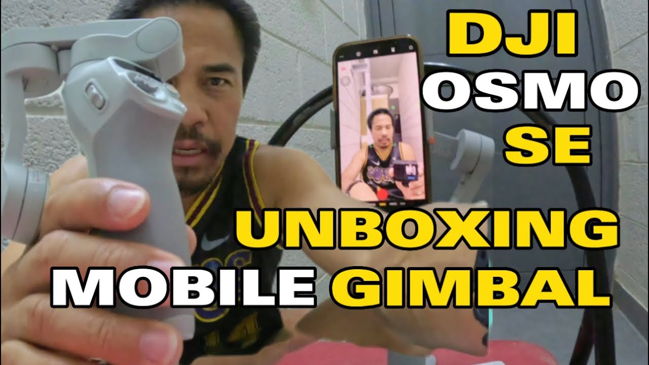 UNBOXING DJI OSMO SE | MOBILE GIMBAL 🇸🇦#Bikersmoto - YouTube
