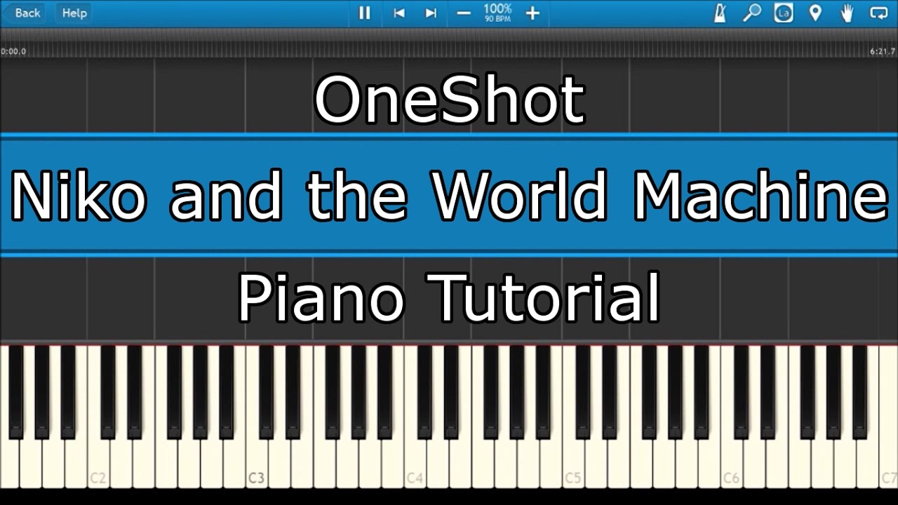 [Synthesia] OneShot - Niko and the World Machine - YouTube