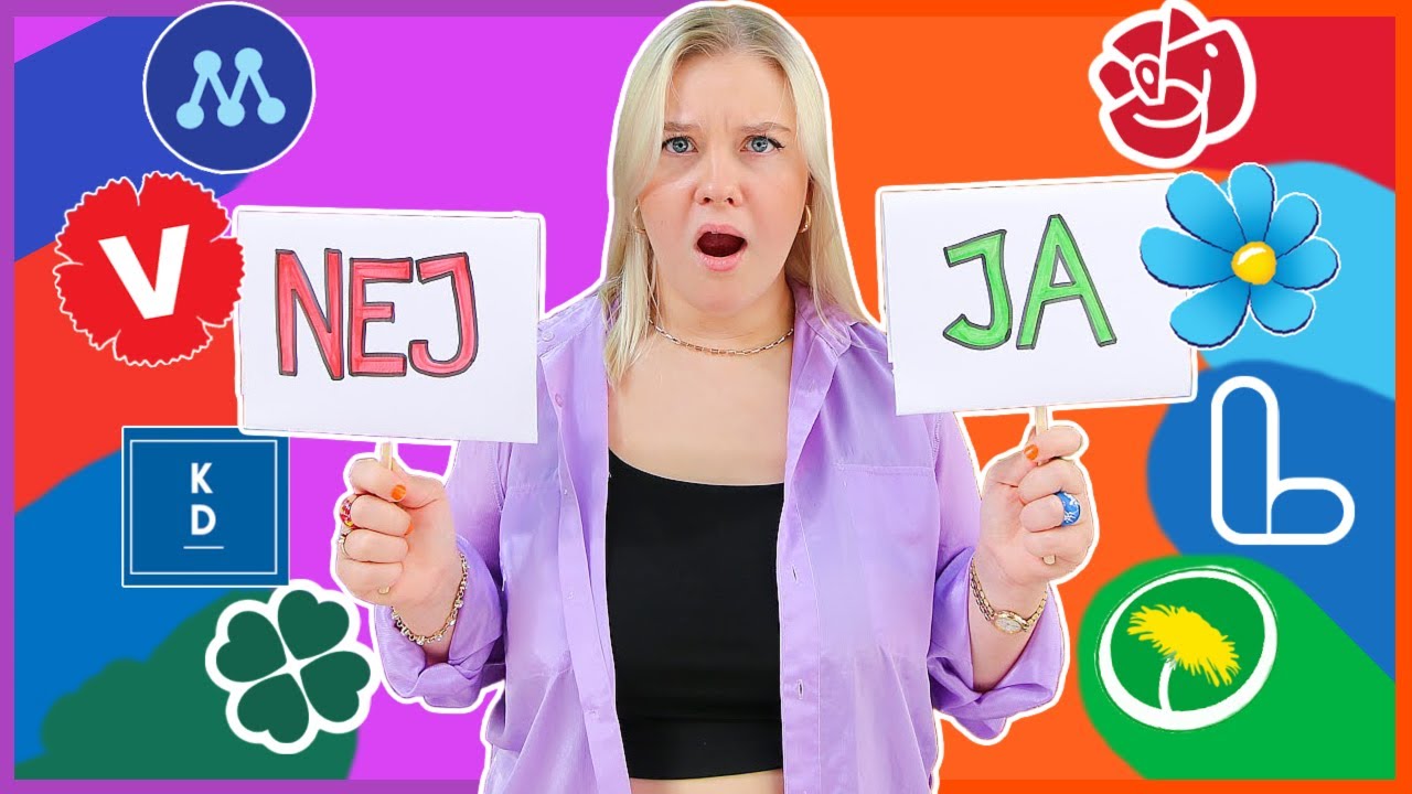 JA ELLER NEJ MED RIKSDAGSPARTIERNA - YouTube