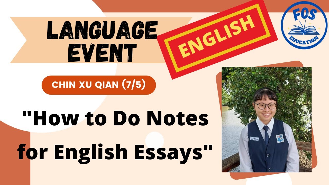 “How to Do Notes for English Essays” | SPM KSSM 1119 English | FOS ...
