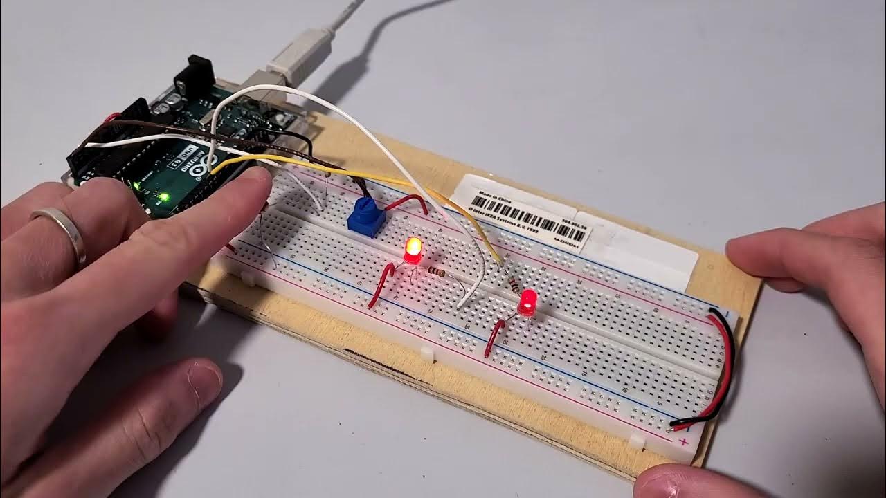 Analogread And Analogwrite Arduino Uno Youtube