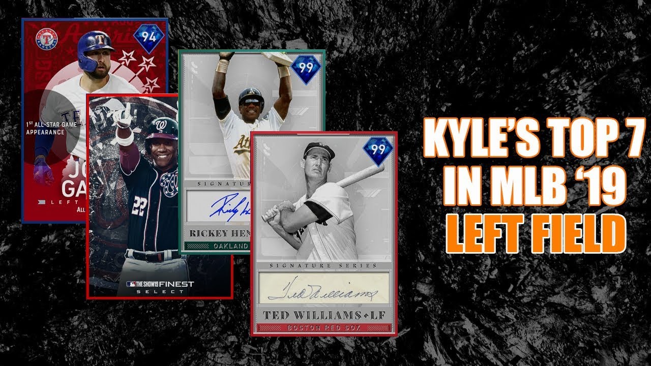 GREATEST LEFT FIELDER IN MLB THE SHOW 19! Diamond Dynasty Ranked ...