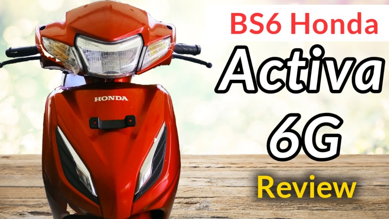 BS6 Honda Activa 6G Detailed Review | 2020 Honda Activa 6G Full Review ...