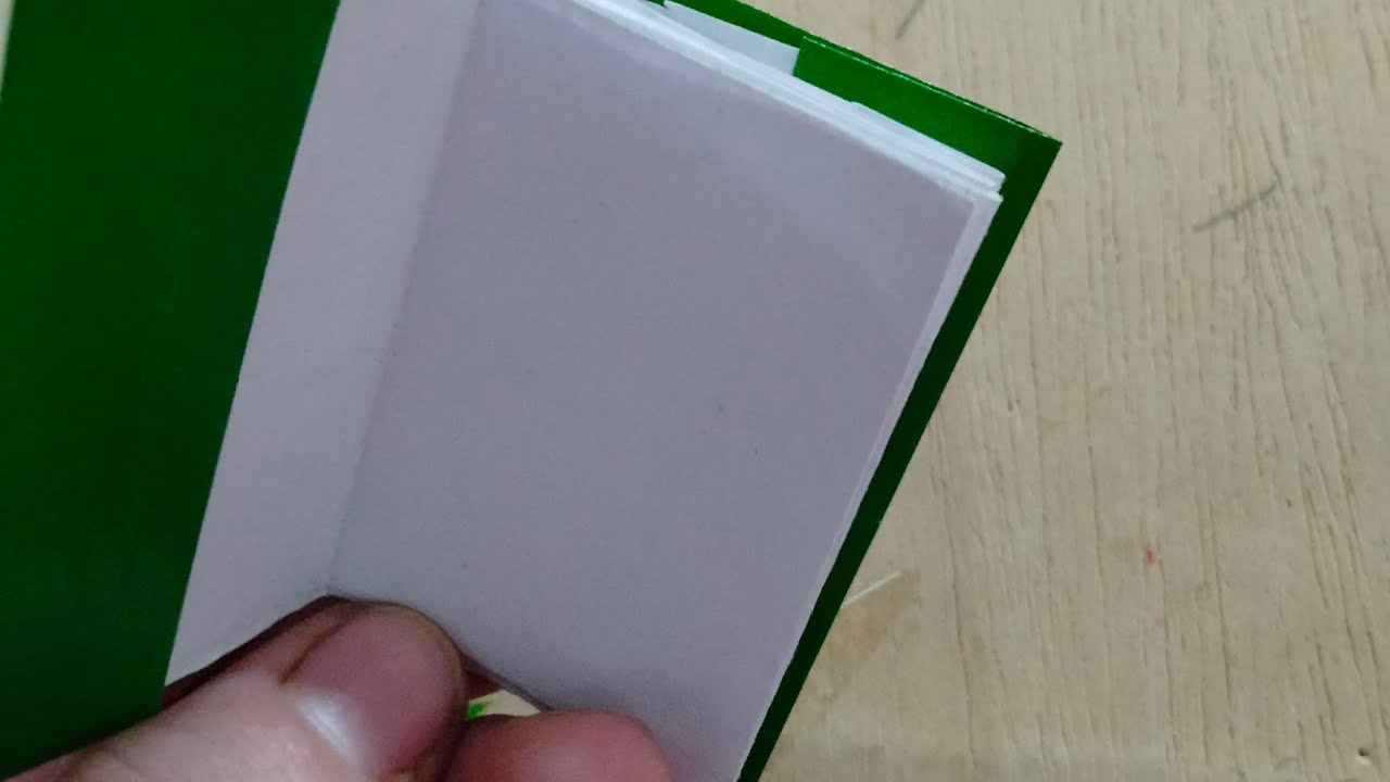 How to make a paper notebook |Origami diary easy craft | - YouTube