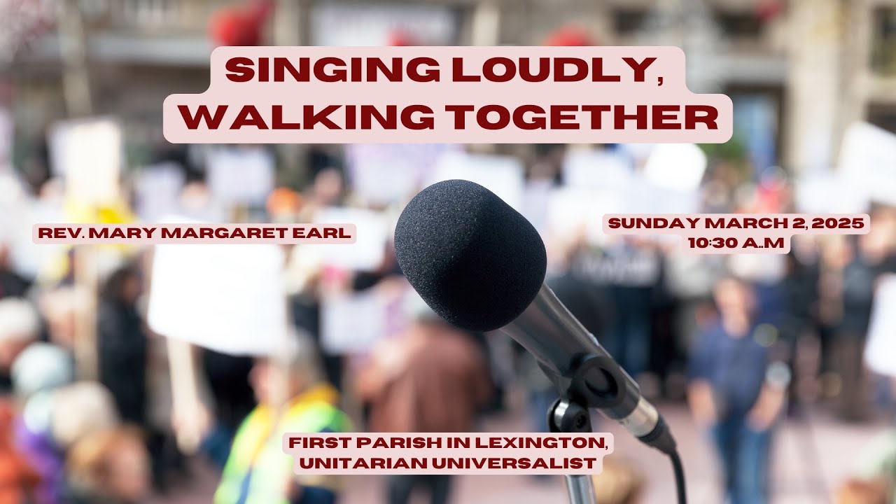 Singing Loudly, Walking Together - YouTube