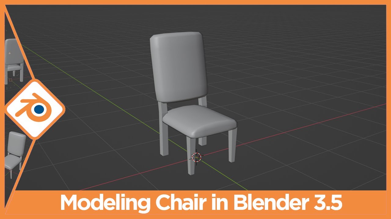 Blender Modeling Chair In English Beginner Tutorial Meta Tutorials Blender Beginners Youtube