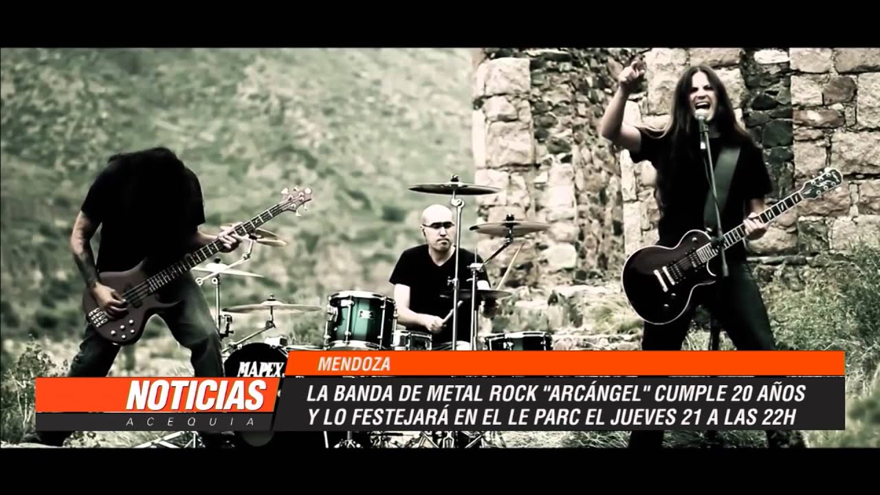 La banda de metal rock "Arcángel" cumple 20 años y lo festejará en el ...