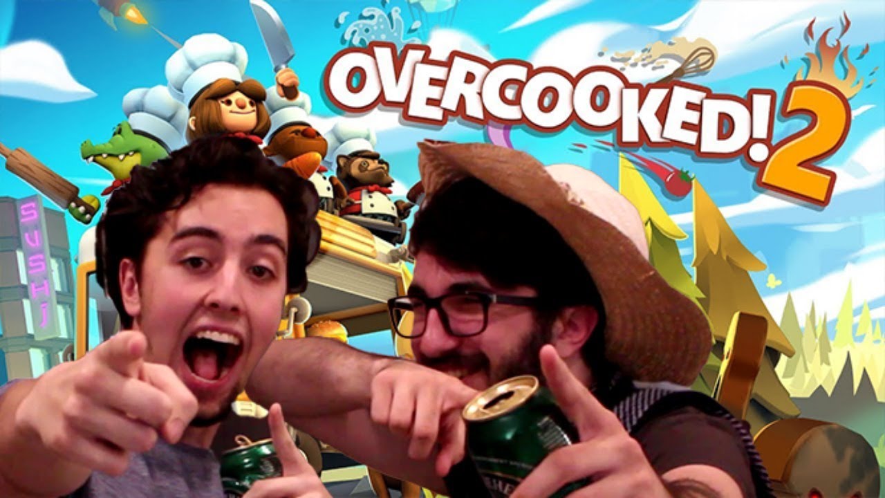 Two Amateur Chefs Create 5-Star Meals - Overcooked 2 - YouTube