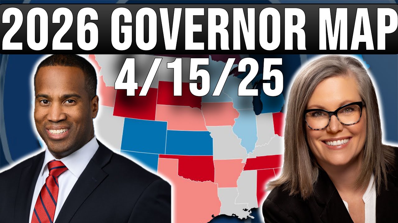 2026 Gubernatorial Elections Map Analysis | April 15, 2025 Update - YouTube