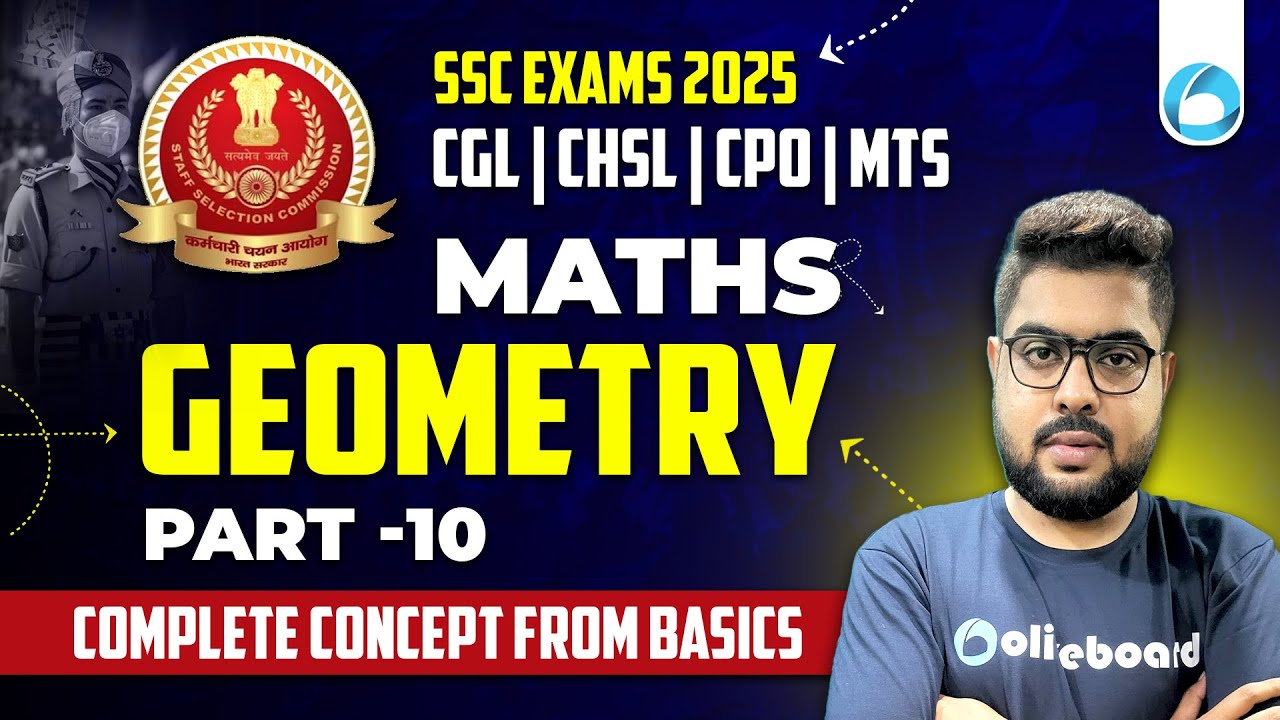 Maths Complete Geometry for SSC Exams 2025 | Class - - YouTube