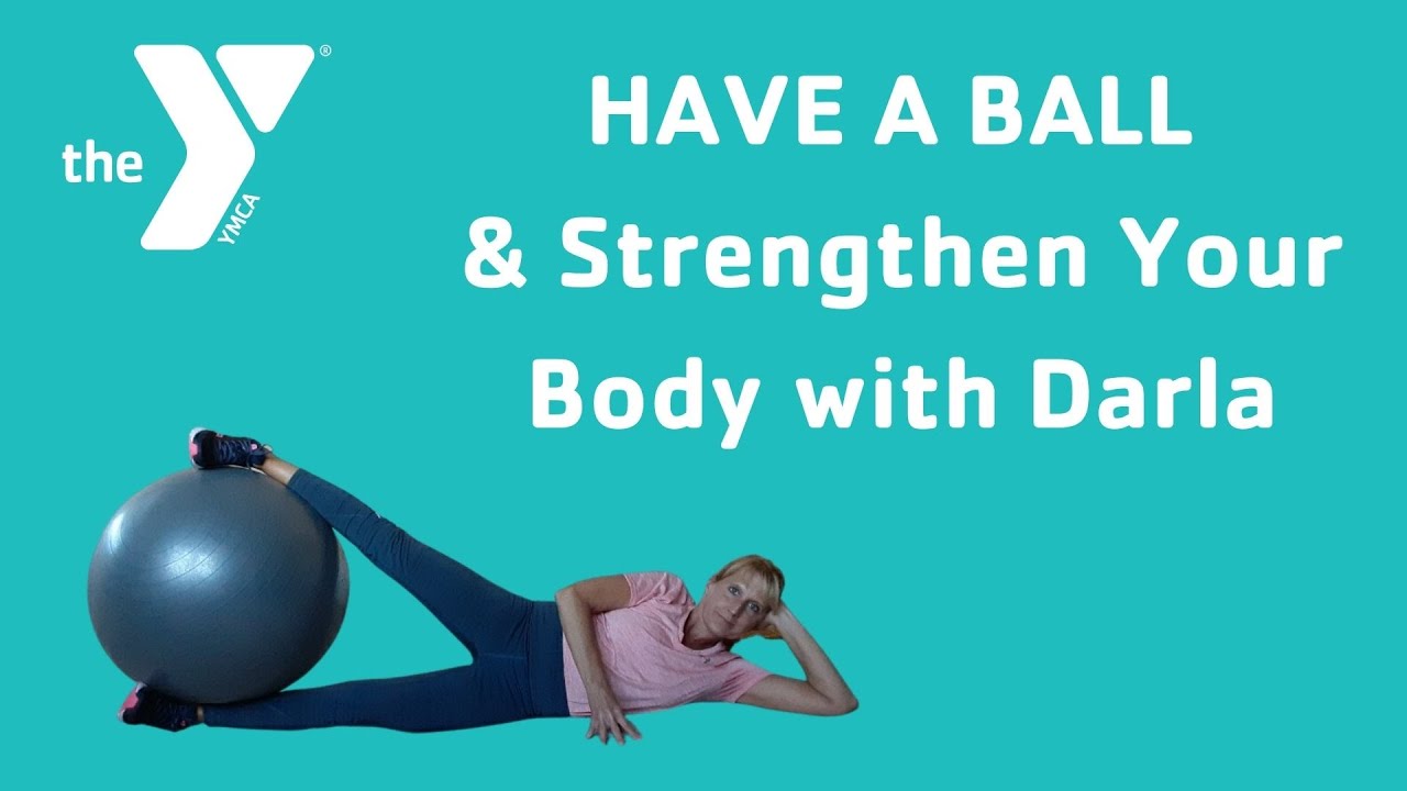 Stability Ball with Darla - YouTube