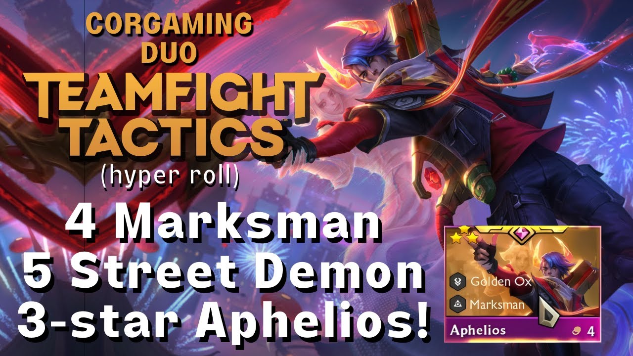3 star Aphelios - THE WEAPON OF THE FAITHFUL! | TFT Cyber City ...