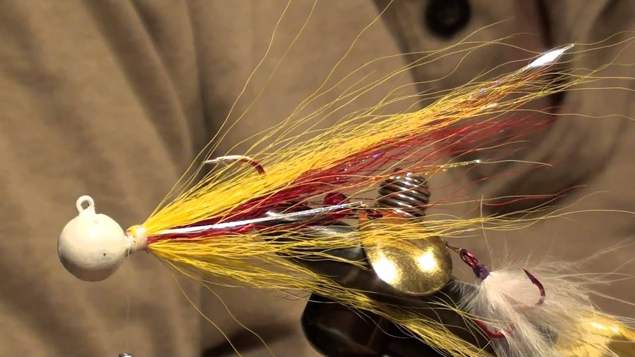 mickey fin fly tying jig video demo - YouTube