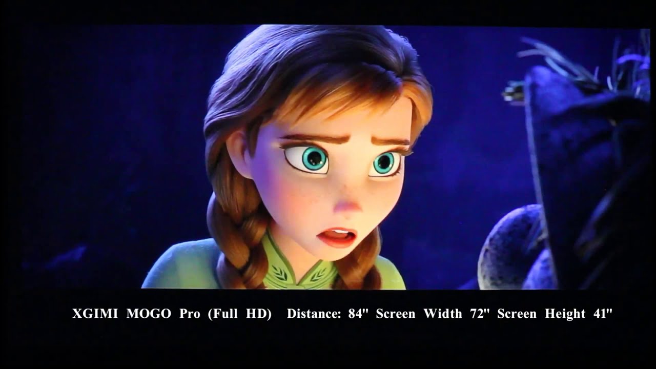 Frozen II on XGIMI MOGO Pro - YouTube