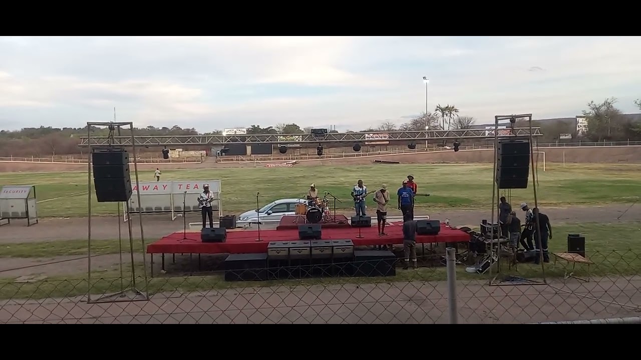 Macrey Super Sounds Sond testing at Hwange stadium on the 4th November ...