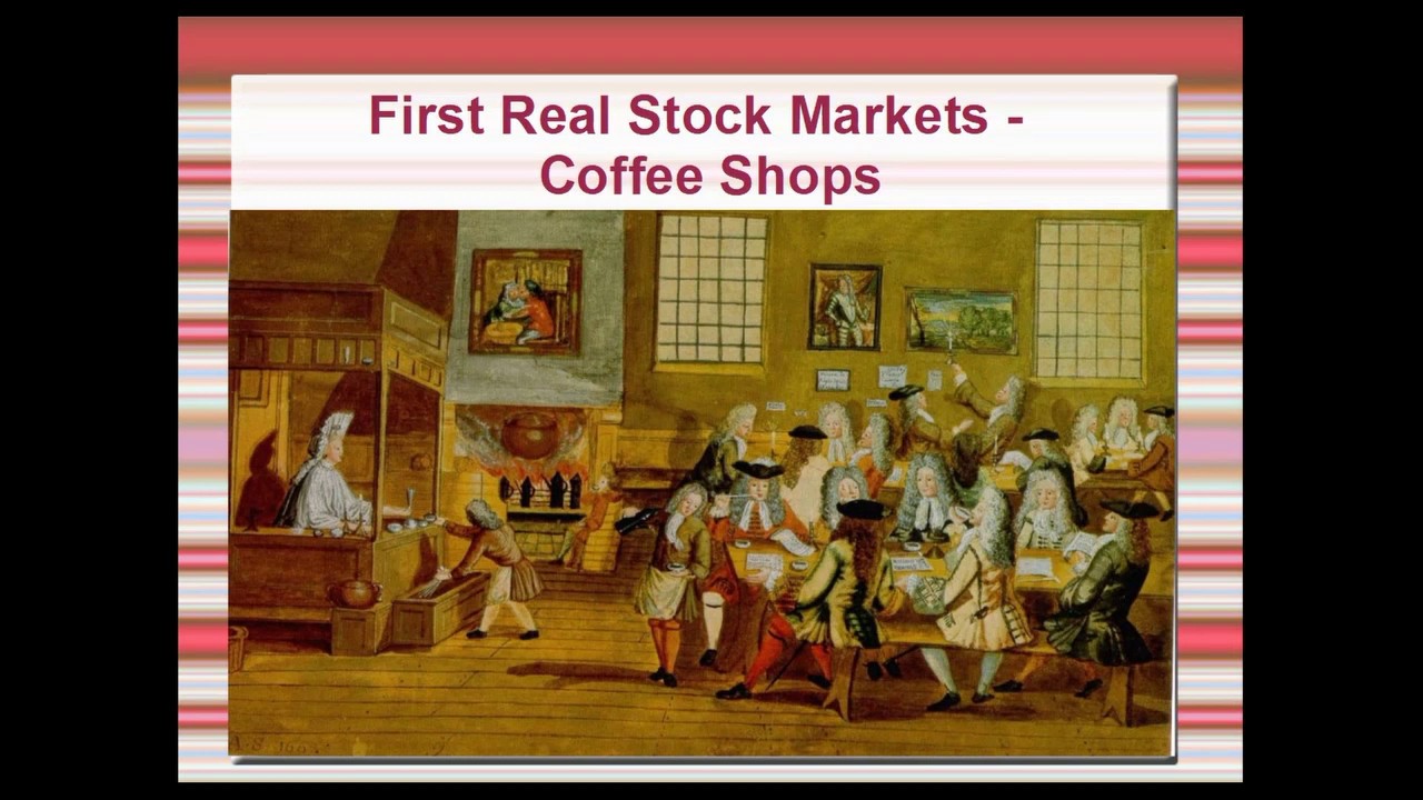 Origin/History of Stock markets - YouTube