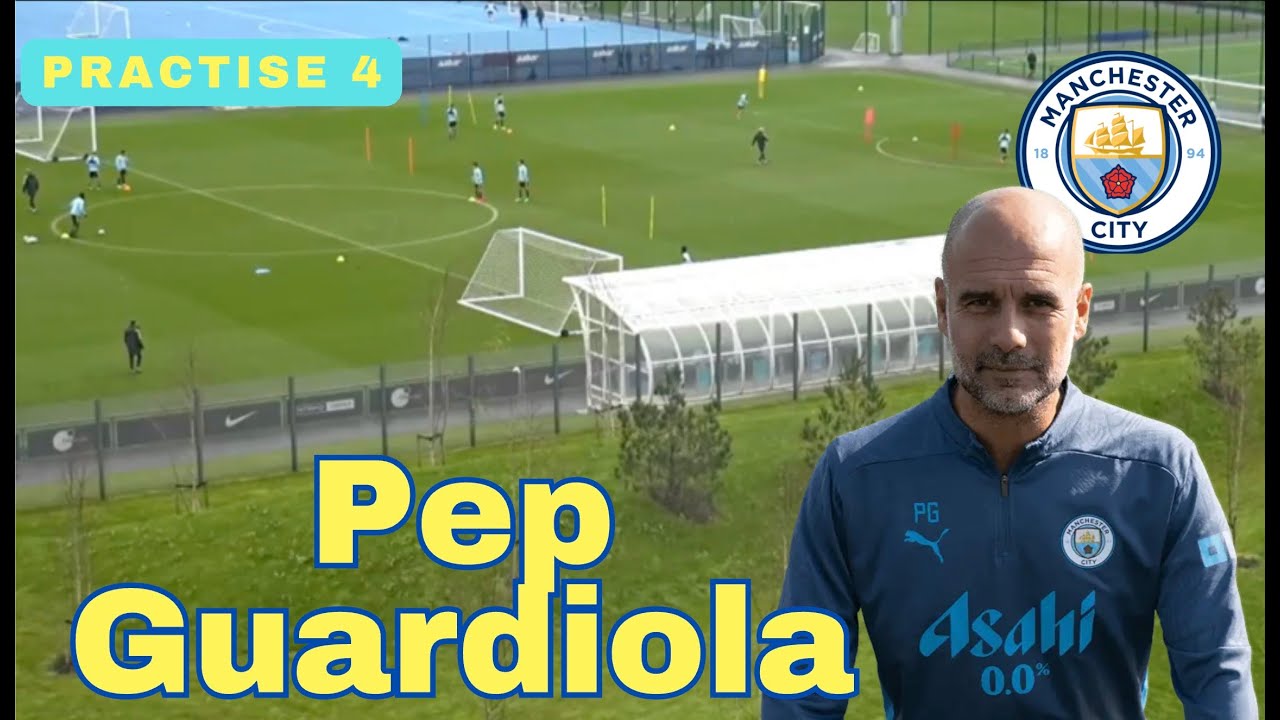 PEP GUARDIOLA: (PRACTICE 4) Tactical-Physical Exercise - YouTube