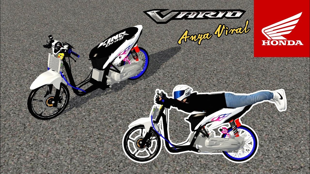 MOD BUSSID HONDA VARIO ANYA VIRAL | DRAG STYLE - YouTube