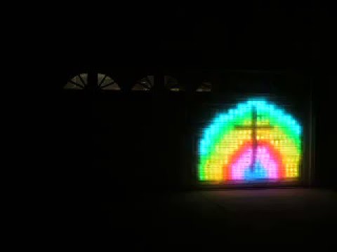 Easter - Raspberry PI 2 + WS2811 via SPI + node.js test - YouTube