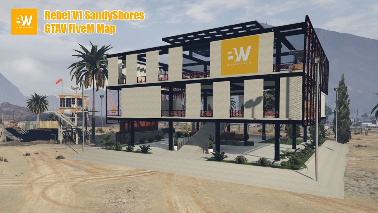 GTA V | FiveM Maps | Rebel V1 By SINO BABWAA STUDIO - YouTube
