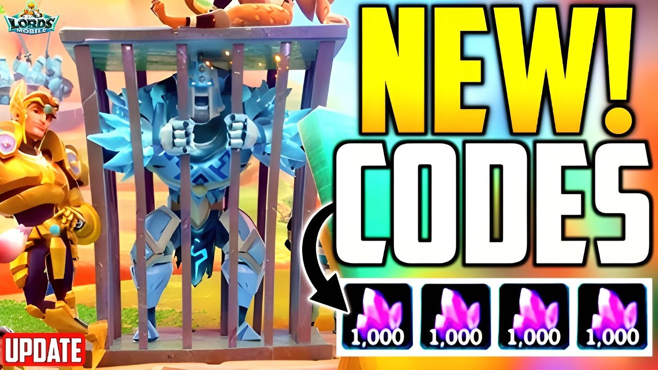 LORDS MOBILE REDEEM CODES 2023 || CODE LORDS MOBILE || LM CODES AUGUST ...