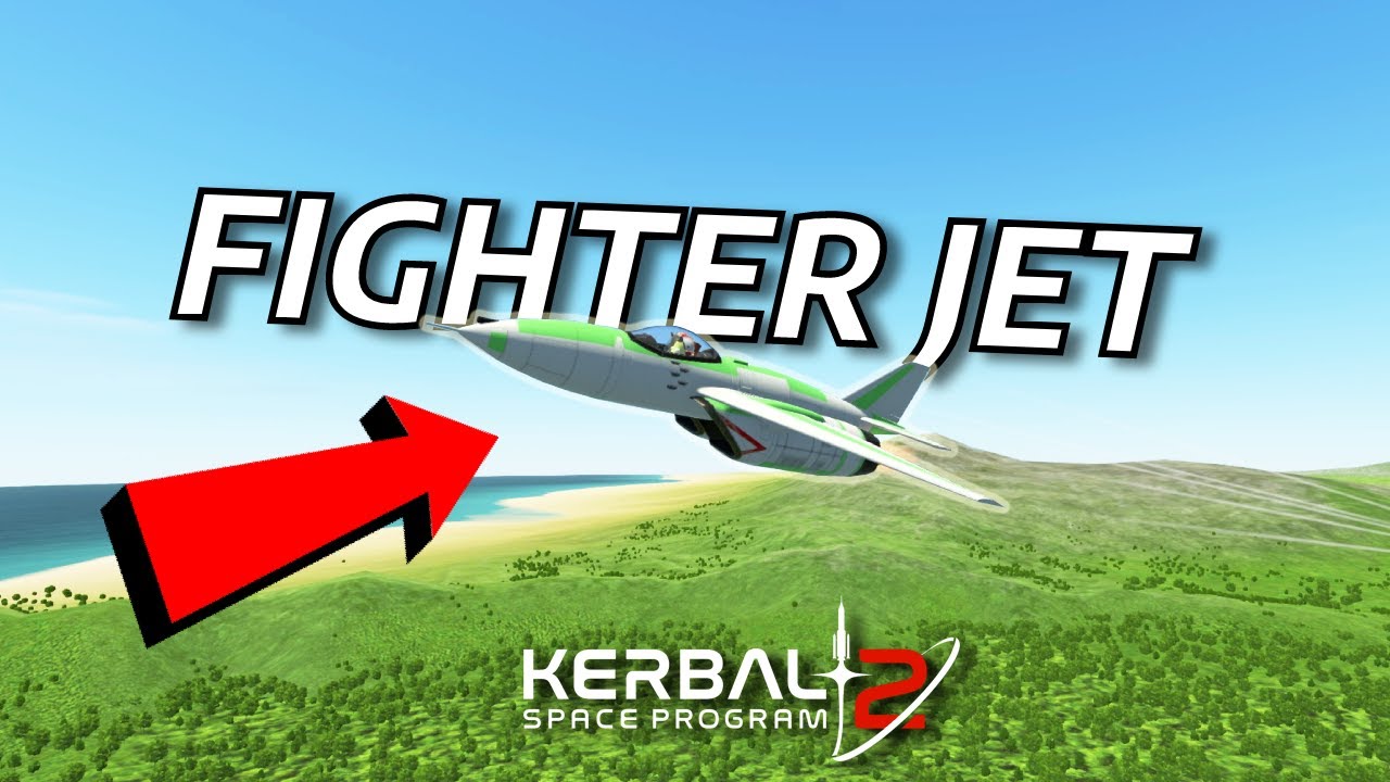 Making good fighter jet in Kerbal Space Program 2 + weird bug - YouTube