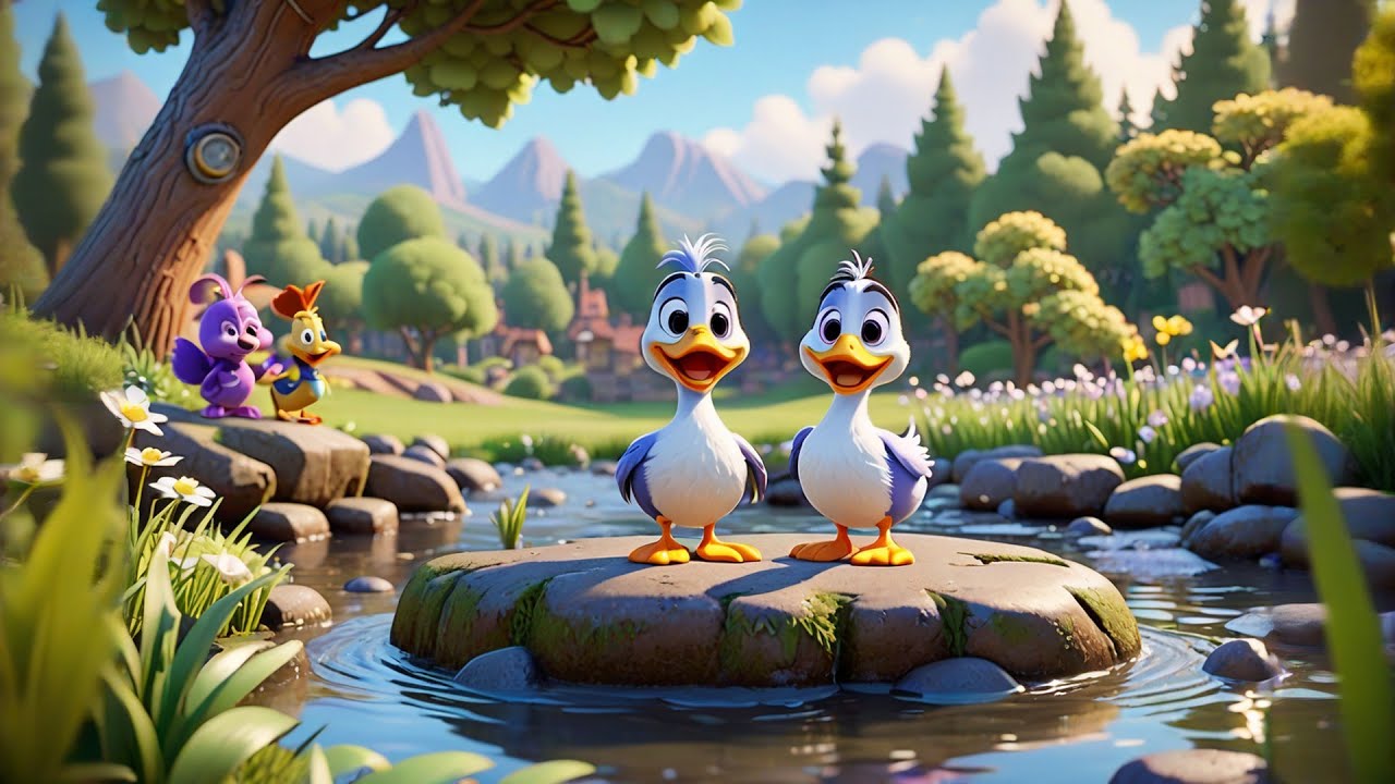 The Duck Who Played the Drums 🦆🥁 | Fun Kids Story & Music Adventure ...