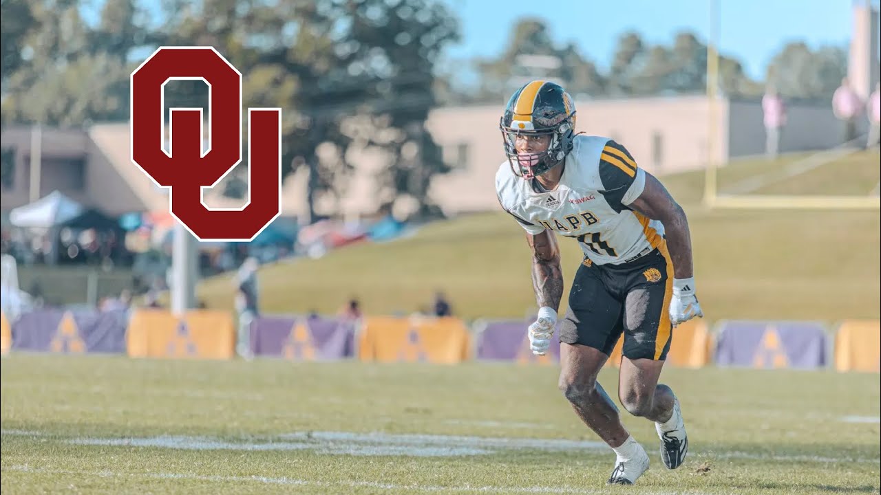 Oklahoma NEW Transfer WR Javonnie Gibson 24-25 UAPB Highlights - YouTube