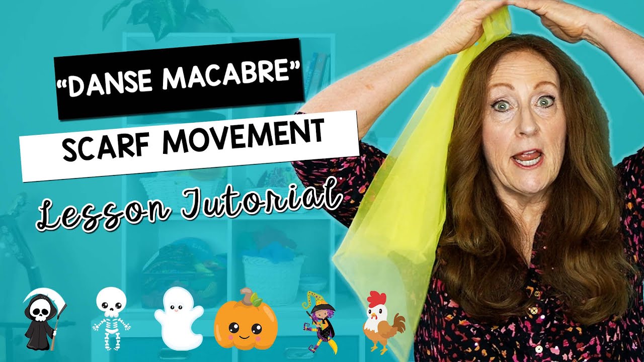 Scarf Movement for "Danse Macabre" Scarf Lesson Tutorial |Sing Play ...