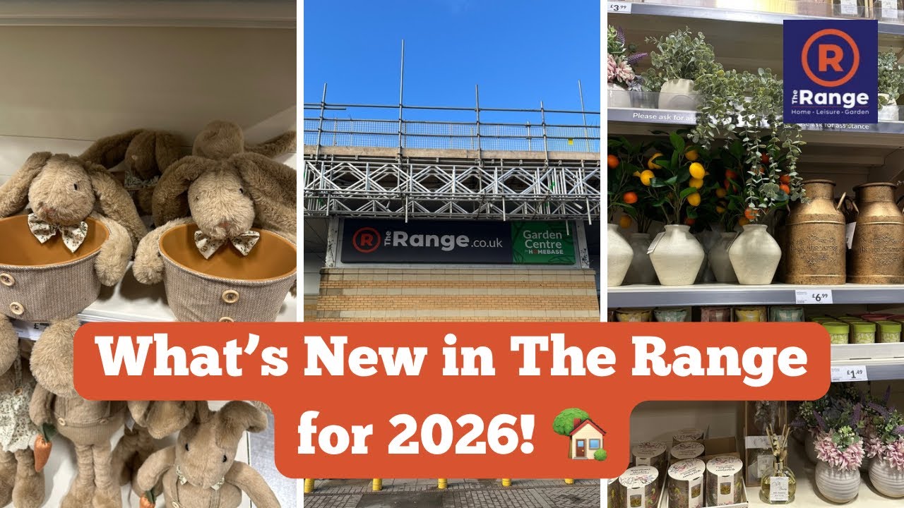 NEW in THE RANGE 2026 🏡 The Range Home Decor, Seasonal Finds & Budget ...