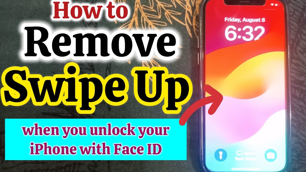 How to remove swipe up when you unlock your iPhone with Face ID | iTech ...