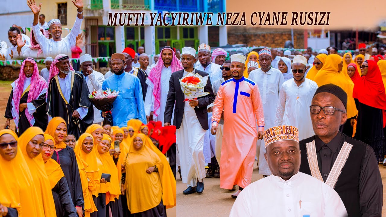 Mufti w'u Rwanda mushya Sheikh Sindayigaya Mussa yakiriwe IRusizi nka ...