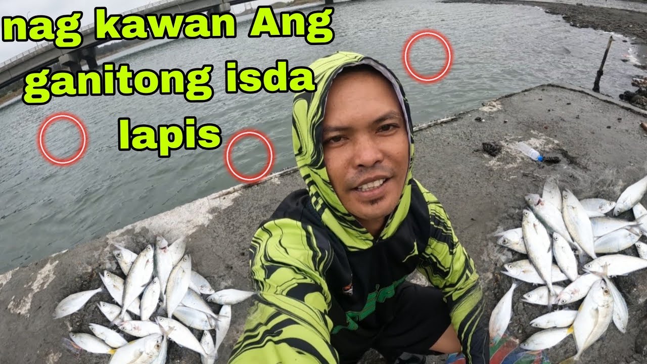 Hatak 🥶sabit 🥶 sisid 🥶mga isda na Bibihira mahuli nag kawan sila dito ...