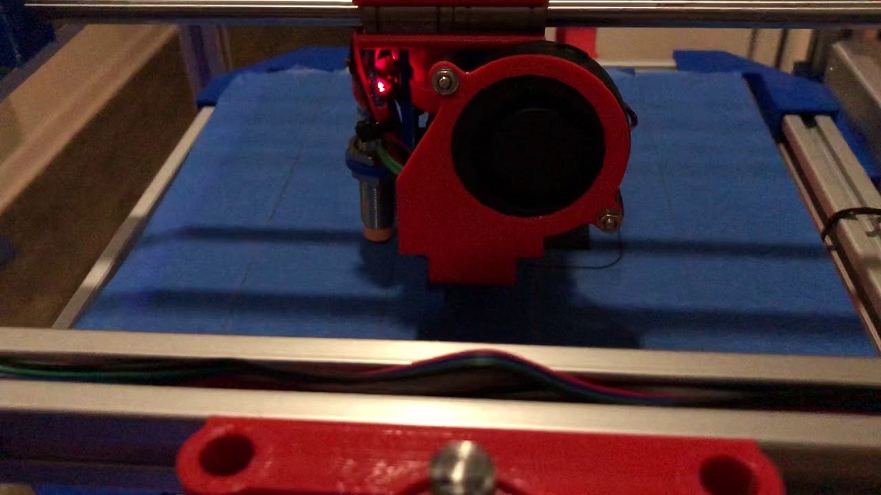 New Design H-Bot Printing - YouTube