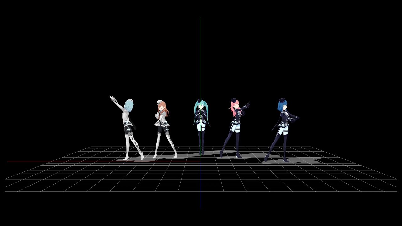 [MMD] The Snow White Princess Is... (mirrored dance practice ver ...