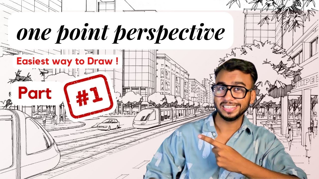 One Point Perspective: The Easiest Way to Draw! ( part - 1 ) - YouTube