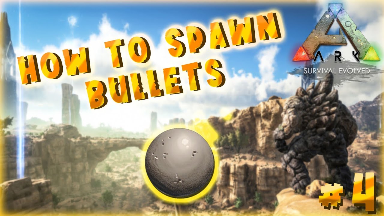 How To Get Simple Bullet Fast (Ark) [PS4] - YouTube