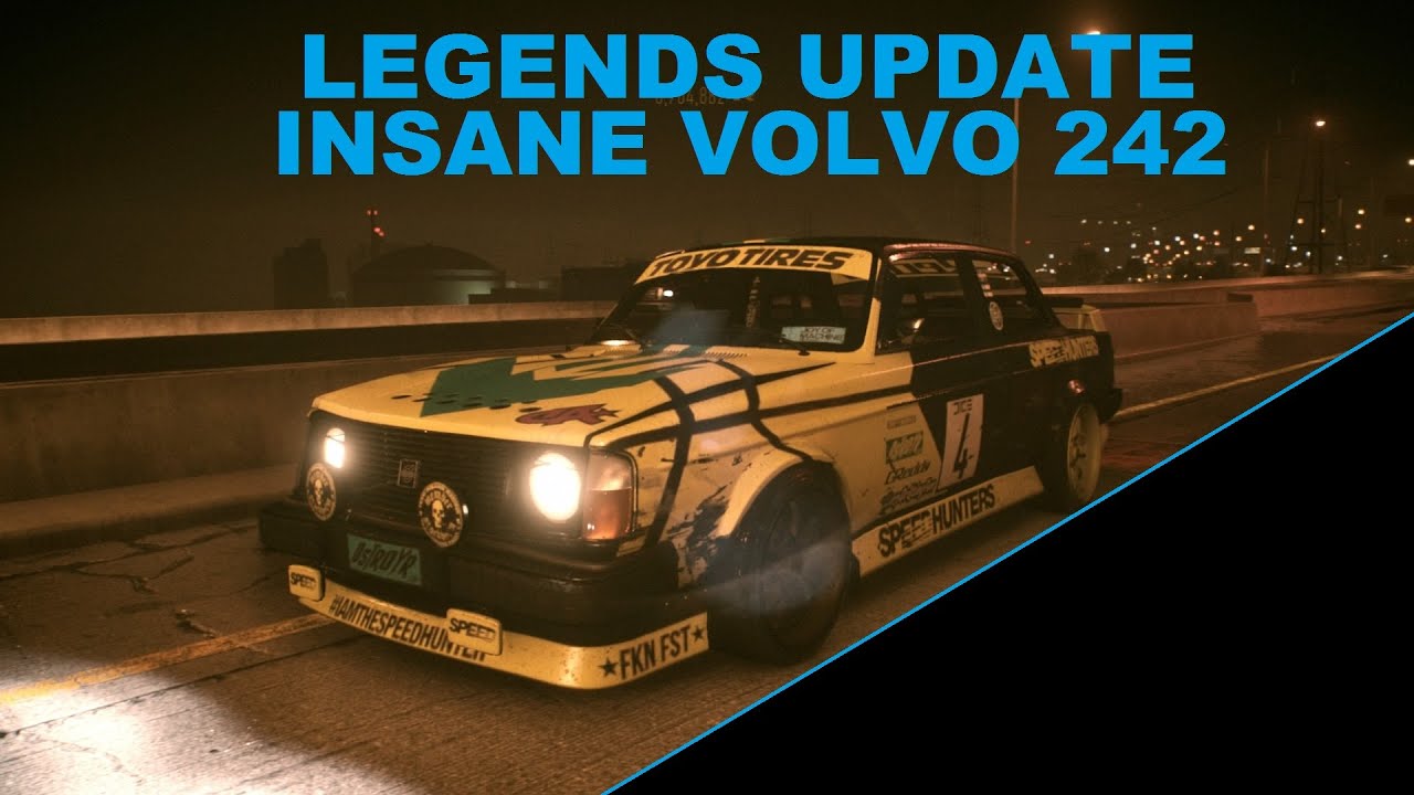 NEED FOR SPEED 2015-LEGENDS UPDATE | INSANE VOLVO 242 - YouTube