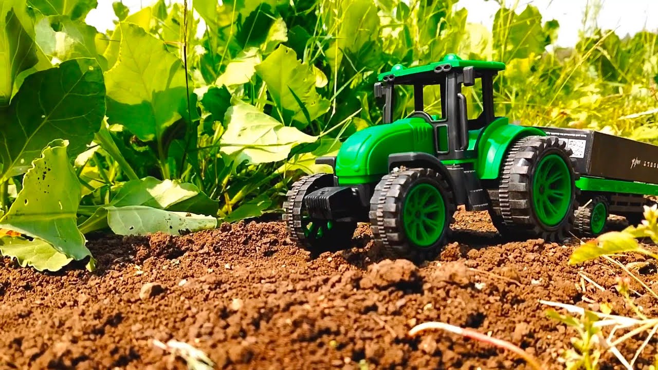 Tractor trailer construction vehicles video @Narayan-krupal - YouTube