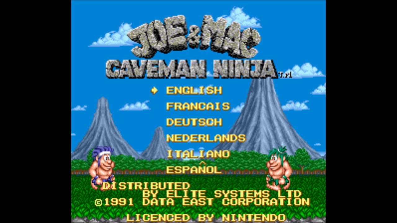 Joe & Mac Caveman Ninja Review for the SNES by John Gage - YouTube