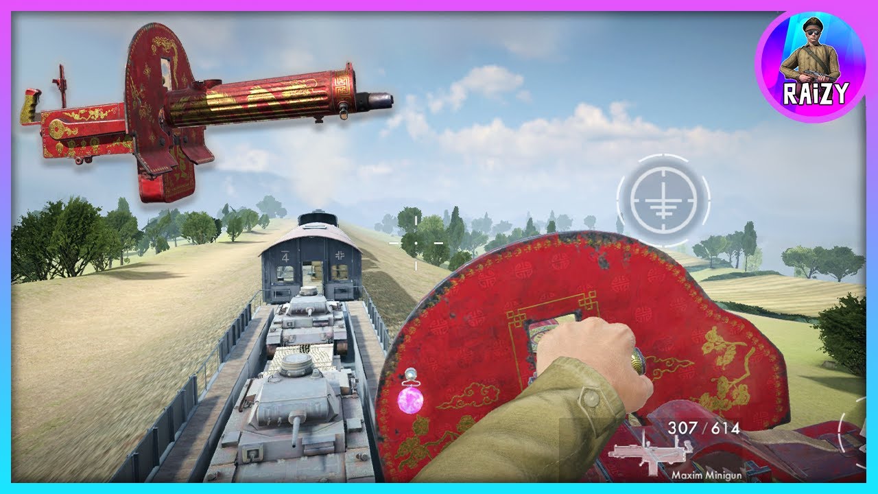 MAXiM MiNiGUN in GERMAN EXPRESS!! | World War Heroes - YouTube