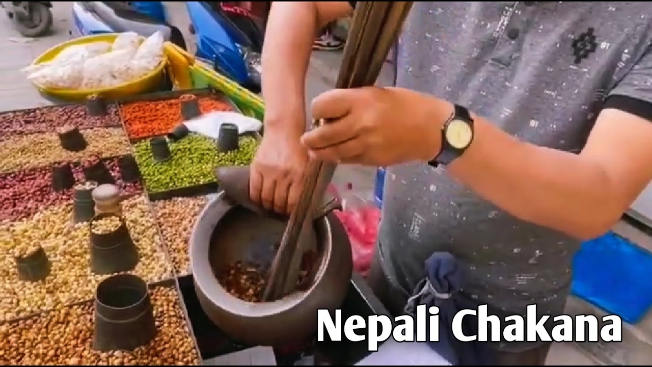 नेपाली चकना Recipe In Nepal 2022 | Nepali Chakana Nepal Street Food ...