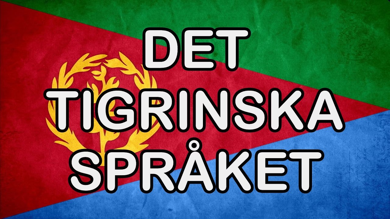 Tigrinska språket • Översättning till tigrinska (tigrinja) - YouTube