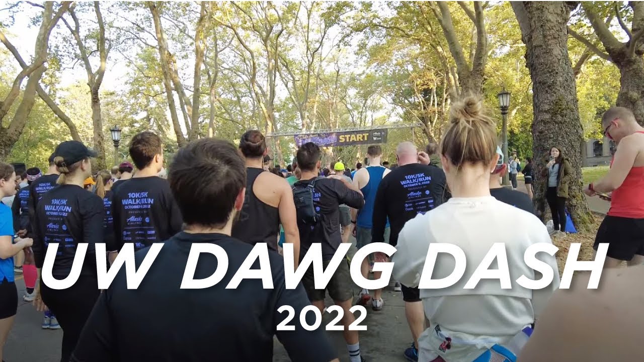 UW Dawg Dash 10K (2022) | Full Course | Seattle | Virtual Run | Treadmill - YouTube