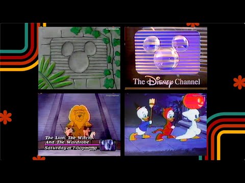 Retro 1988 - Disney Channel Promos '88 #2 - Halloween- Cable TV History ...
